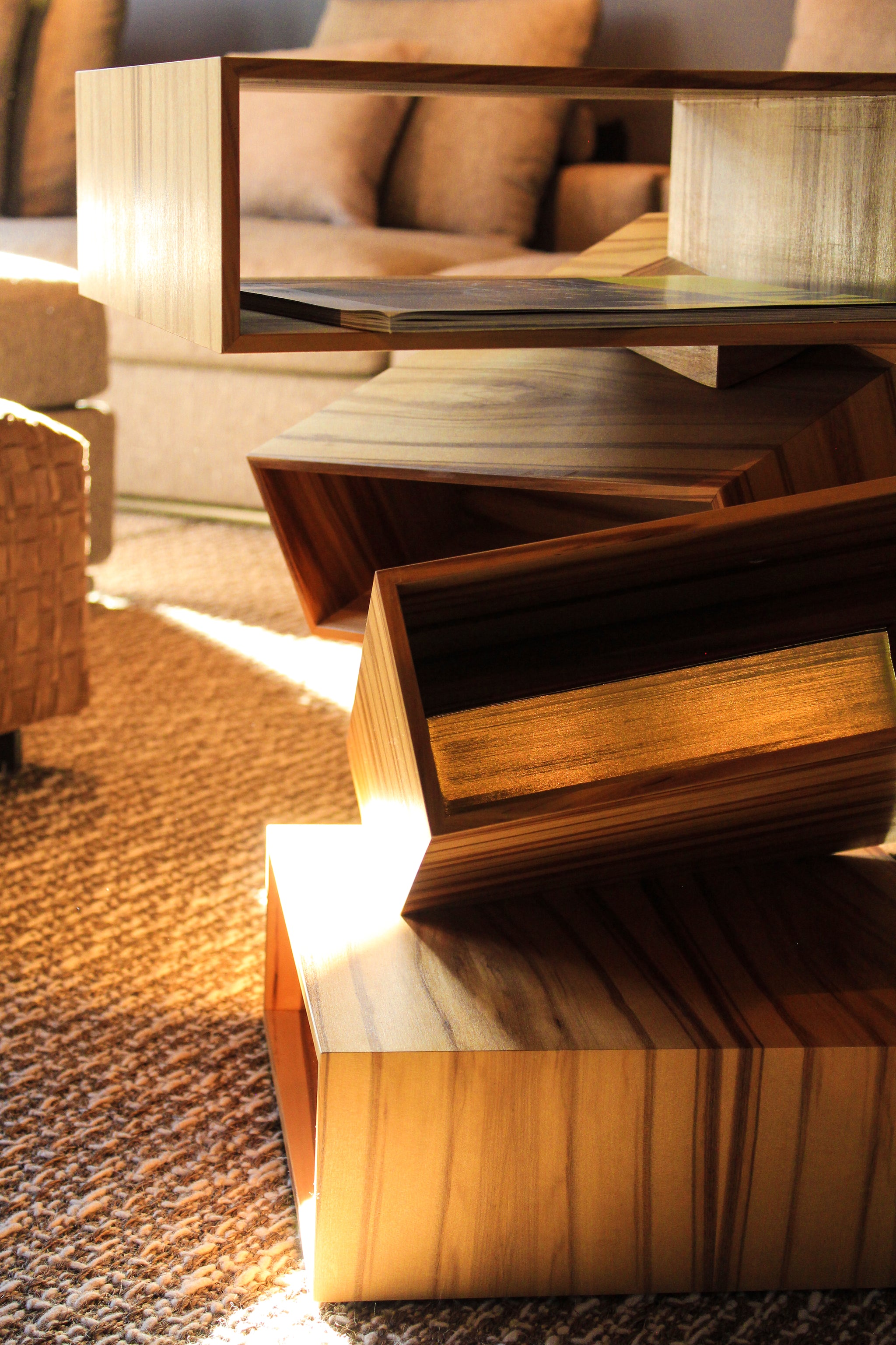 BALANCING BOXES – Charles Virone Concept