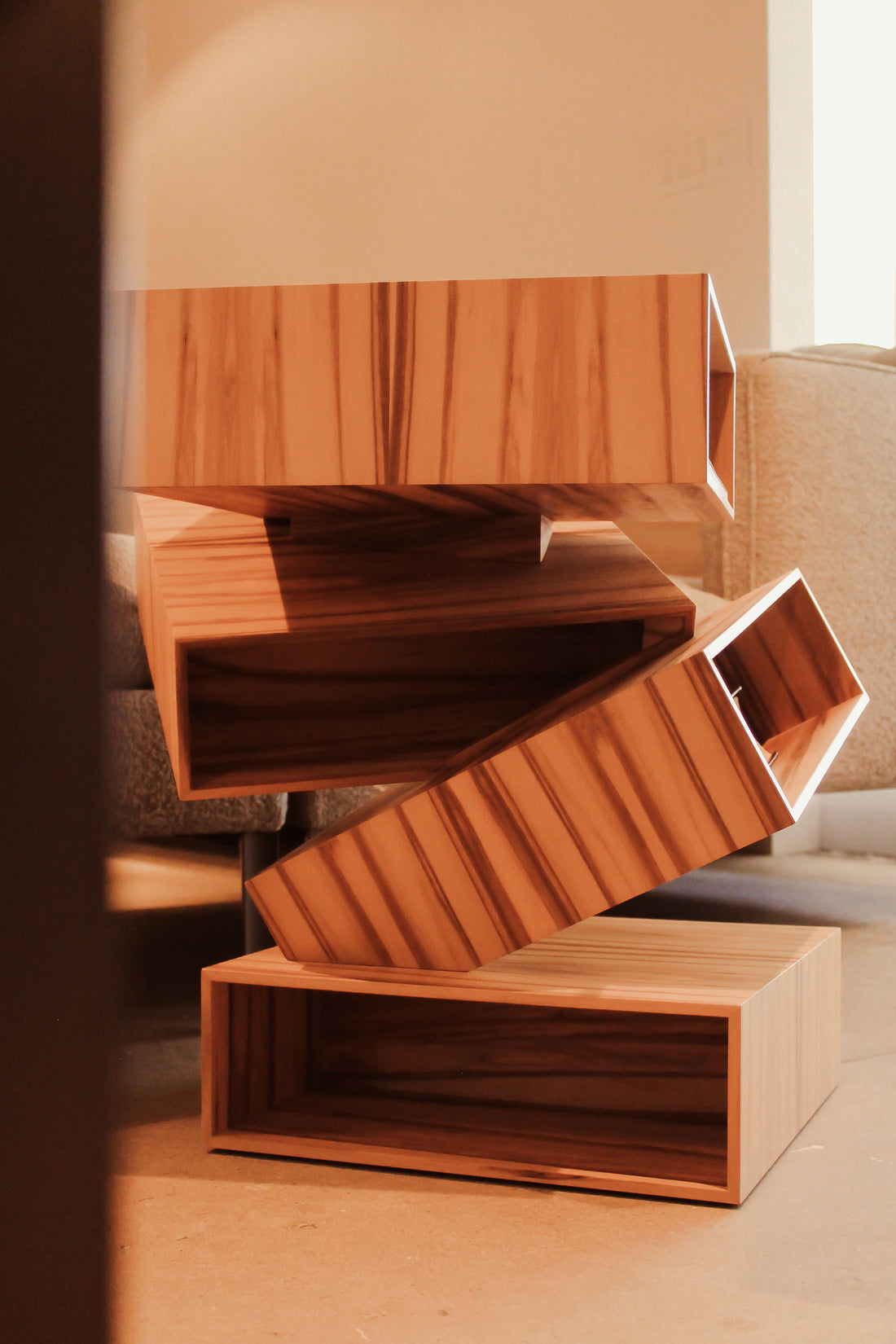 BALANCING BOXES – Charles Virone Concept